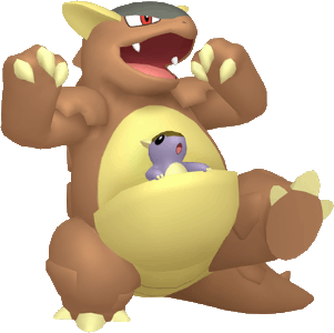 Kangourex (Kangaskhan) Strat 🦘 - Un Pokémon Kangourou avec son petit