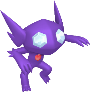 Ténéfix (Sableye) Strat - Un Pokémon Nocturne avec des yeux en diamant